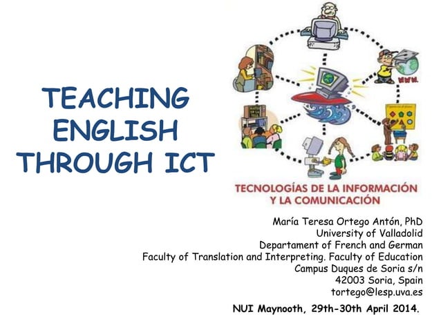 Teaching english through ict toa | PPT