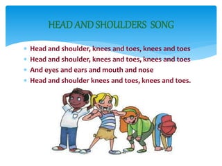 Teaching english through songs, rhymes and short stories | PPTX