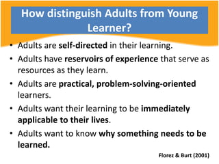 Teaching English to Adults | PDF