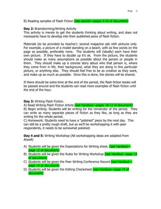 Teaching flash fiction | PDF