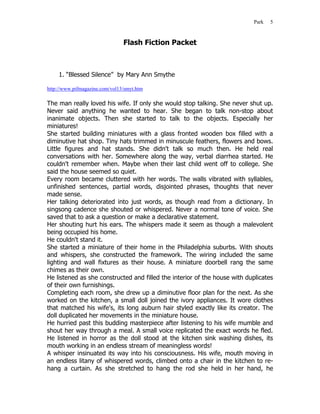 Teaching flash fiction | PDF