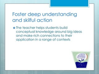 Teaching for Effective Learning | PPTX