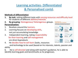 Teaching for effective learning | PPTX