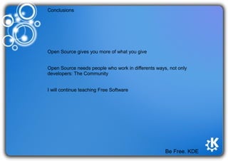 Teaching free software for everybody | ODP