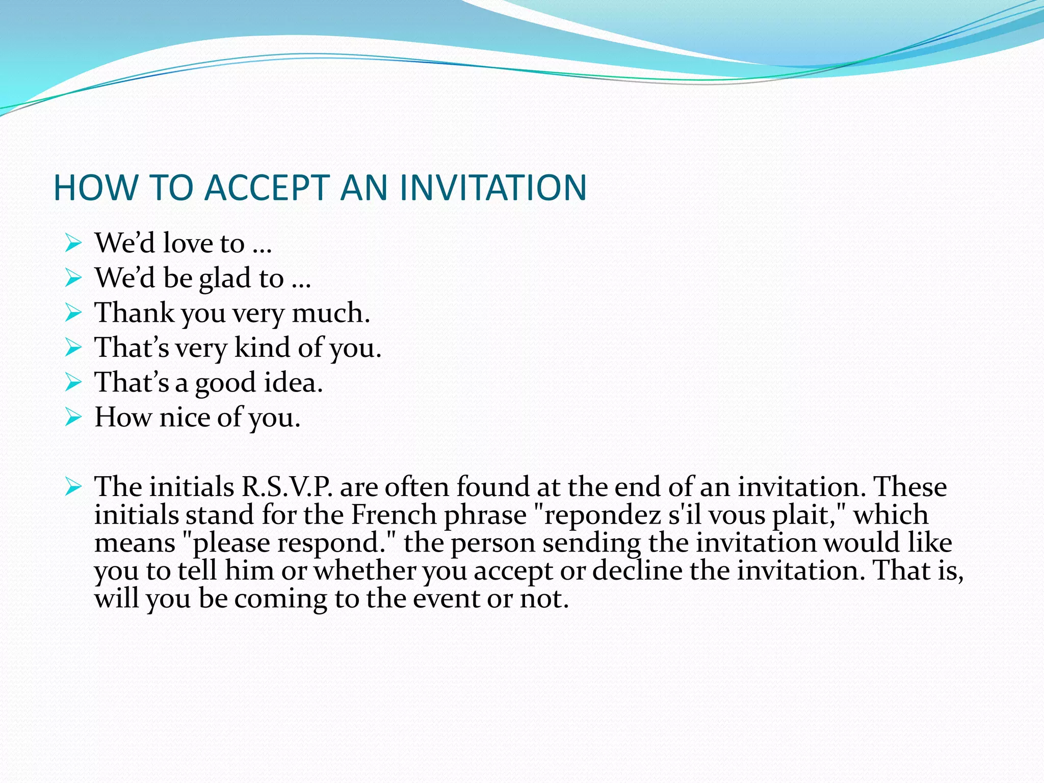 Functional text: Invitation and Short Message | PPT