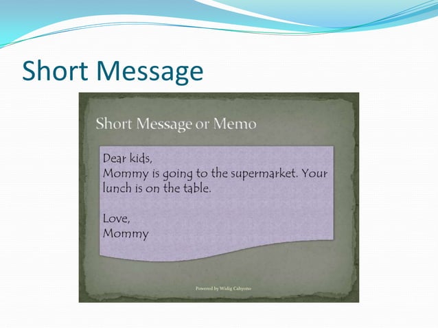 Functional text: Invitation and Short Message | PPT