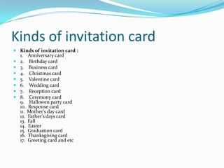 Functional text: Invitation and Short Message | PPSX