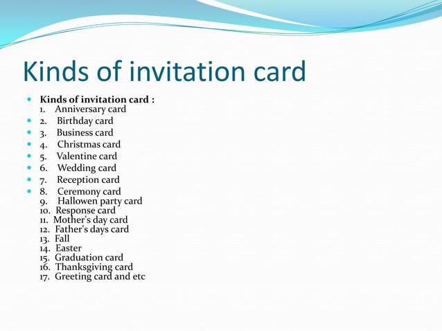 Functional text: Invitation and Short Message | PPT | Free Download