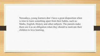 Teaching general to young learners | PPTX