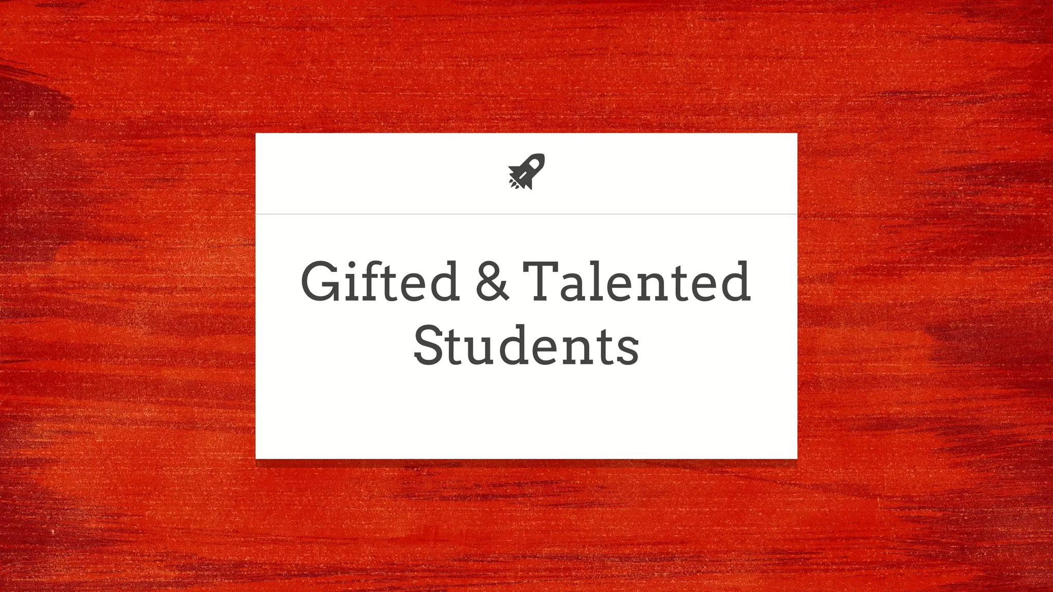 Gifted and talented students | PDF