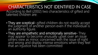 Teaching gifted students | PPTX