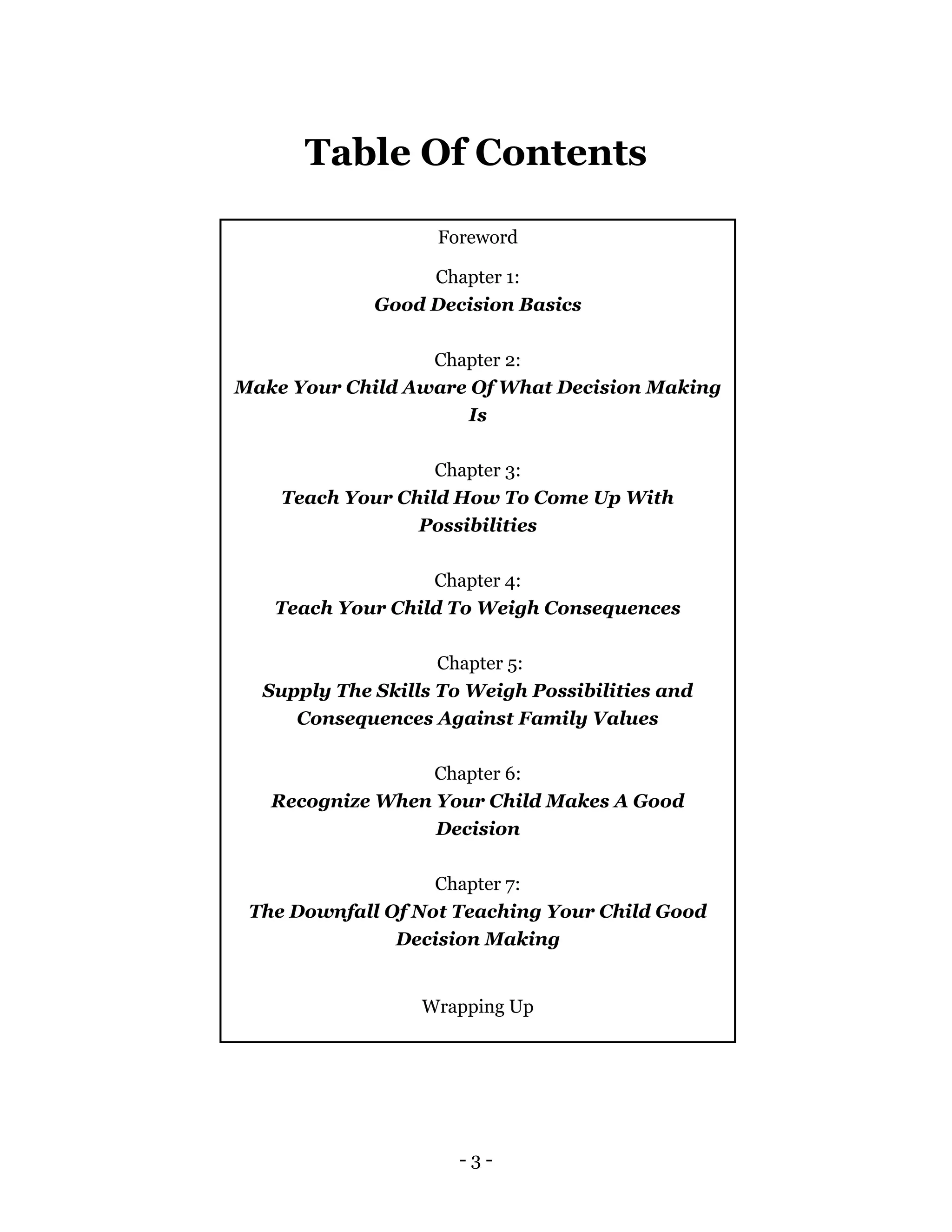 Teaching good decision_making_skills | PDF