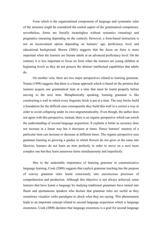 Teaching grammar | DOCX