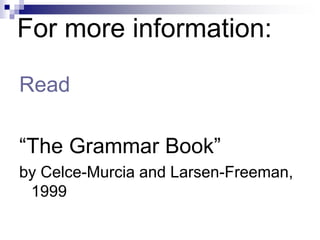 Teaching Grammar | PPT