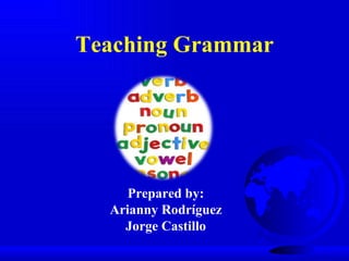 Teaching grammar. | PPT