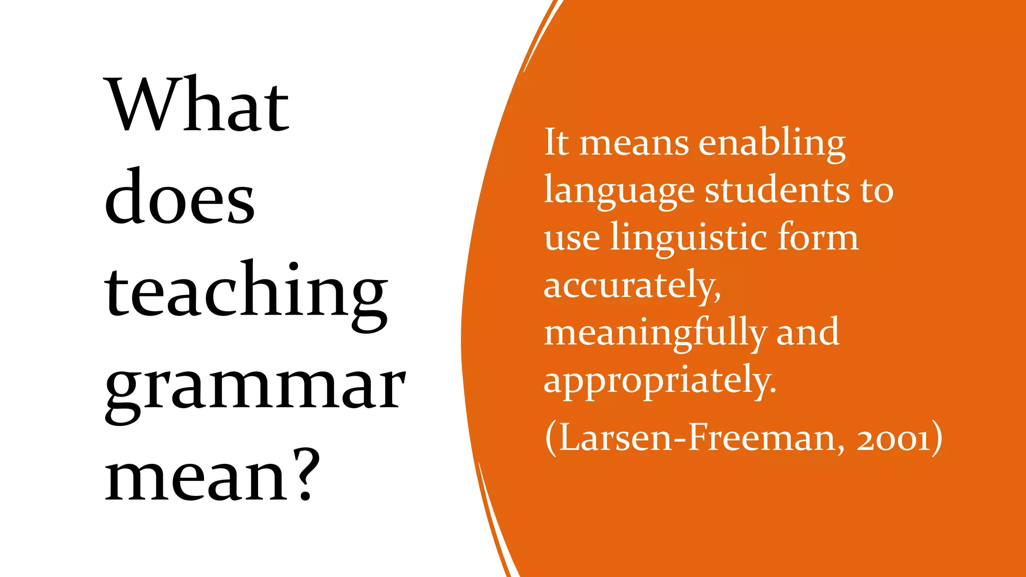 Teaching Grammar | PDF | Homework and Study | Education