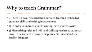 Teaching Grammar | PDF