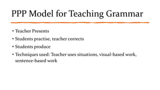 Teaching Grammar | PDF