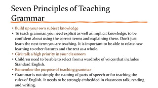 Teaching Grammar | PDF