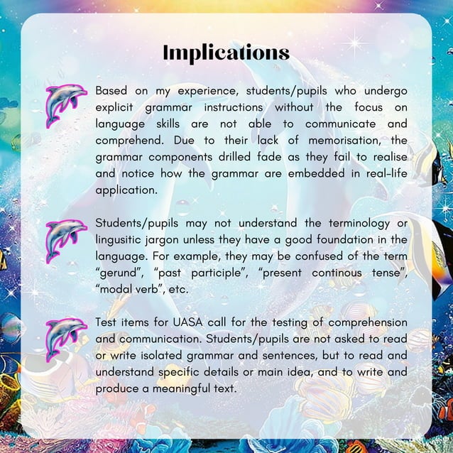 TEACHING GRAMMAR IN CONTEXT AND GRAMMAR IN ISOLATION (1).pdf | Homework ...