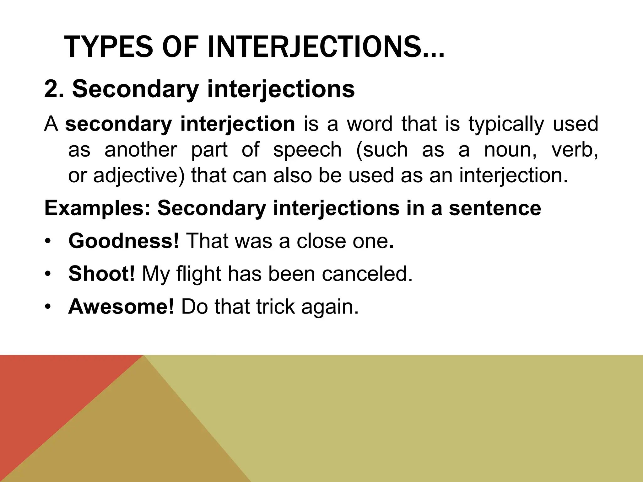 TEACHING GRAMMAR _ INTERJECTIONS in .pptx
