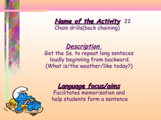 Teaching grammar with fun | PPS