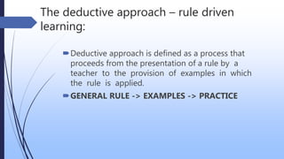 Teaching grammar | PPTX