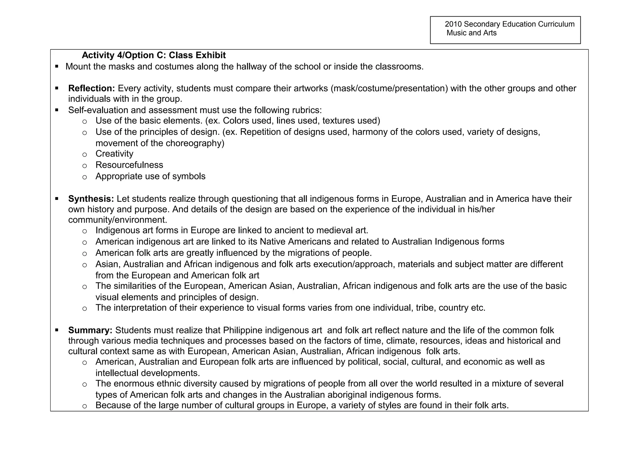 Teaching guide art 3rd grading | DOC