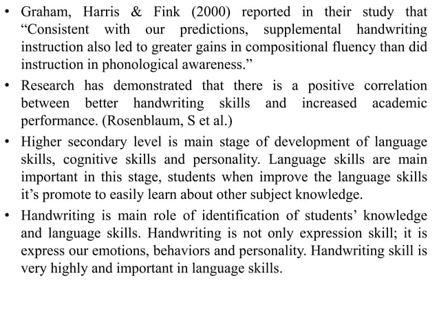 Teaching handwriting analysis | PPTX | Drawing and Sketching | Arts and ...