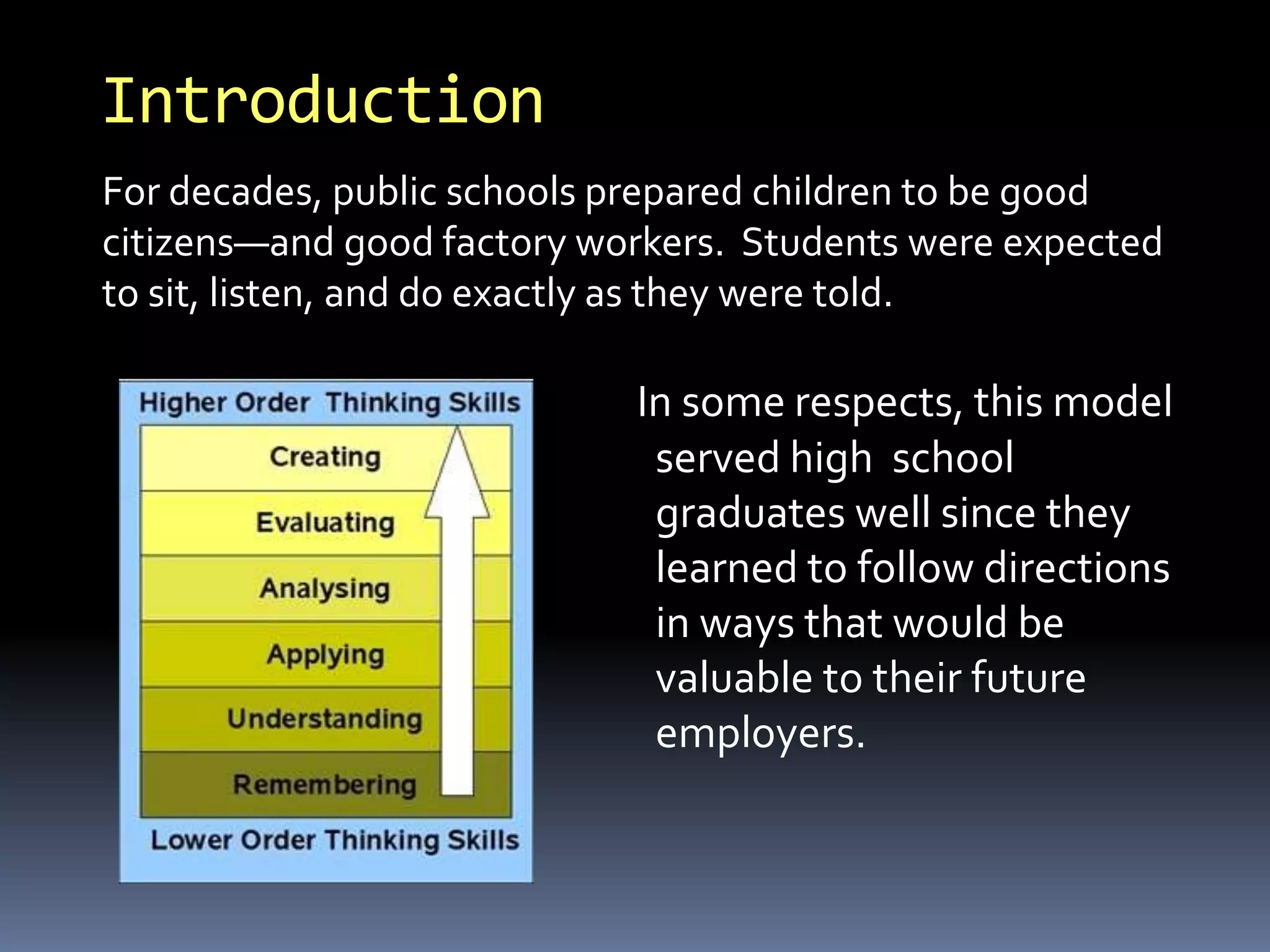 Teaching Higher Order Thinking & 21st Century Skills | PPTX