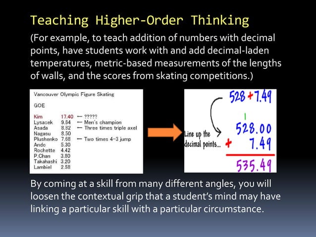 Teaching Higher Order Thinking & 21st Century Skills | PPTX