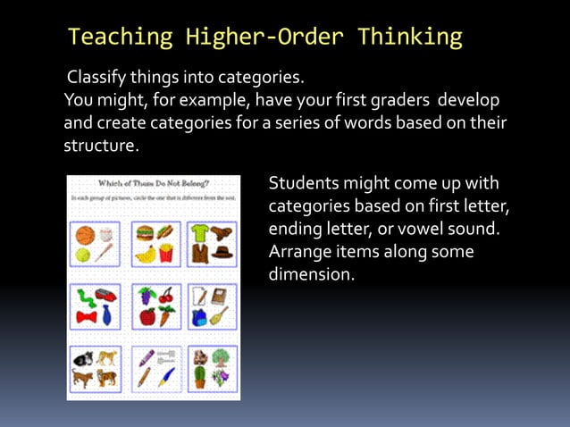 Teaching Higher Order Thinking & 21st Century Skills | PPTX