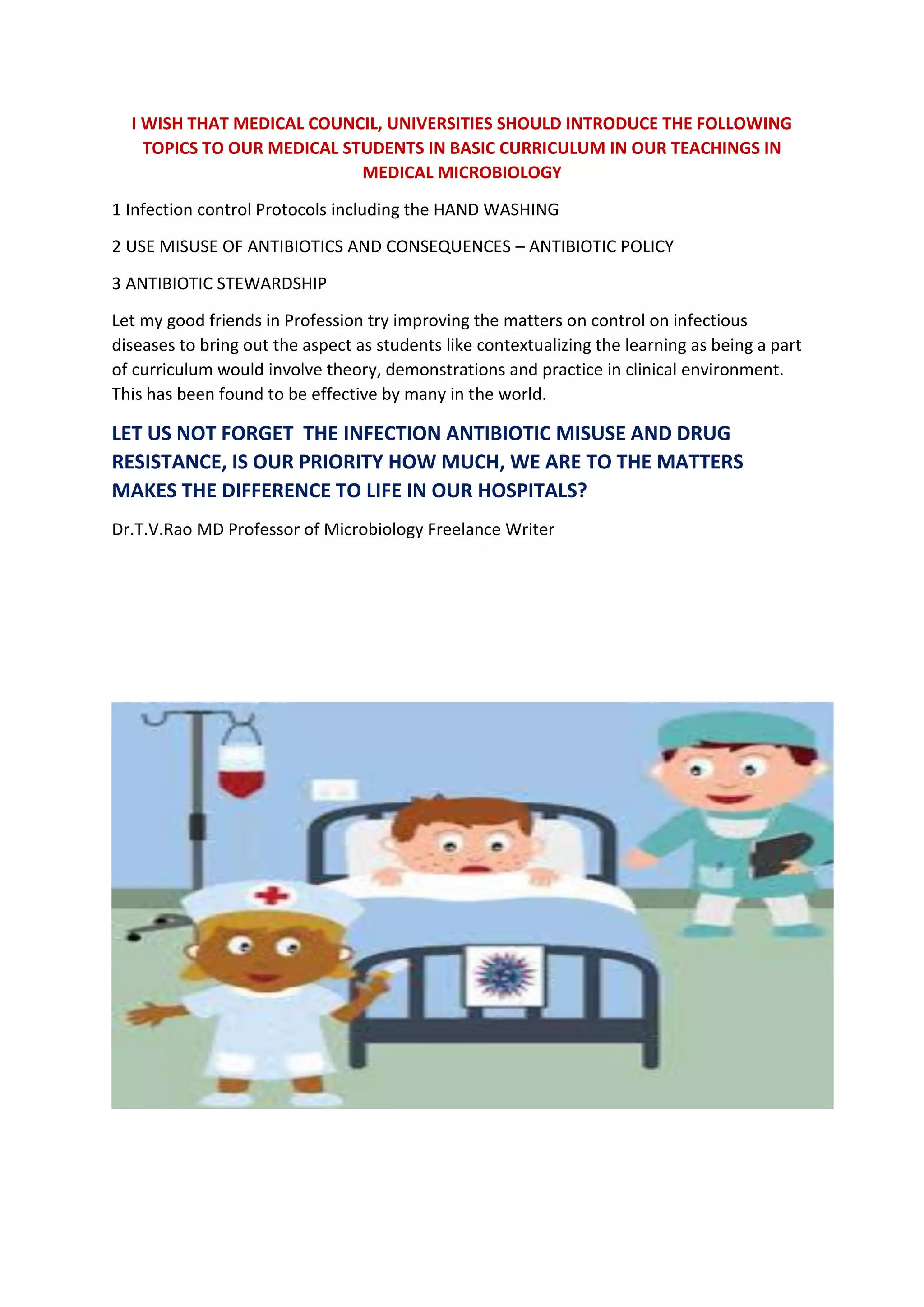 TEACHING INFECTION TO MEDICAL STUDENTS | PDF