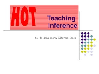 Teaching inference | PPT