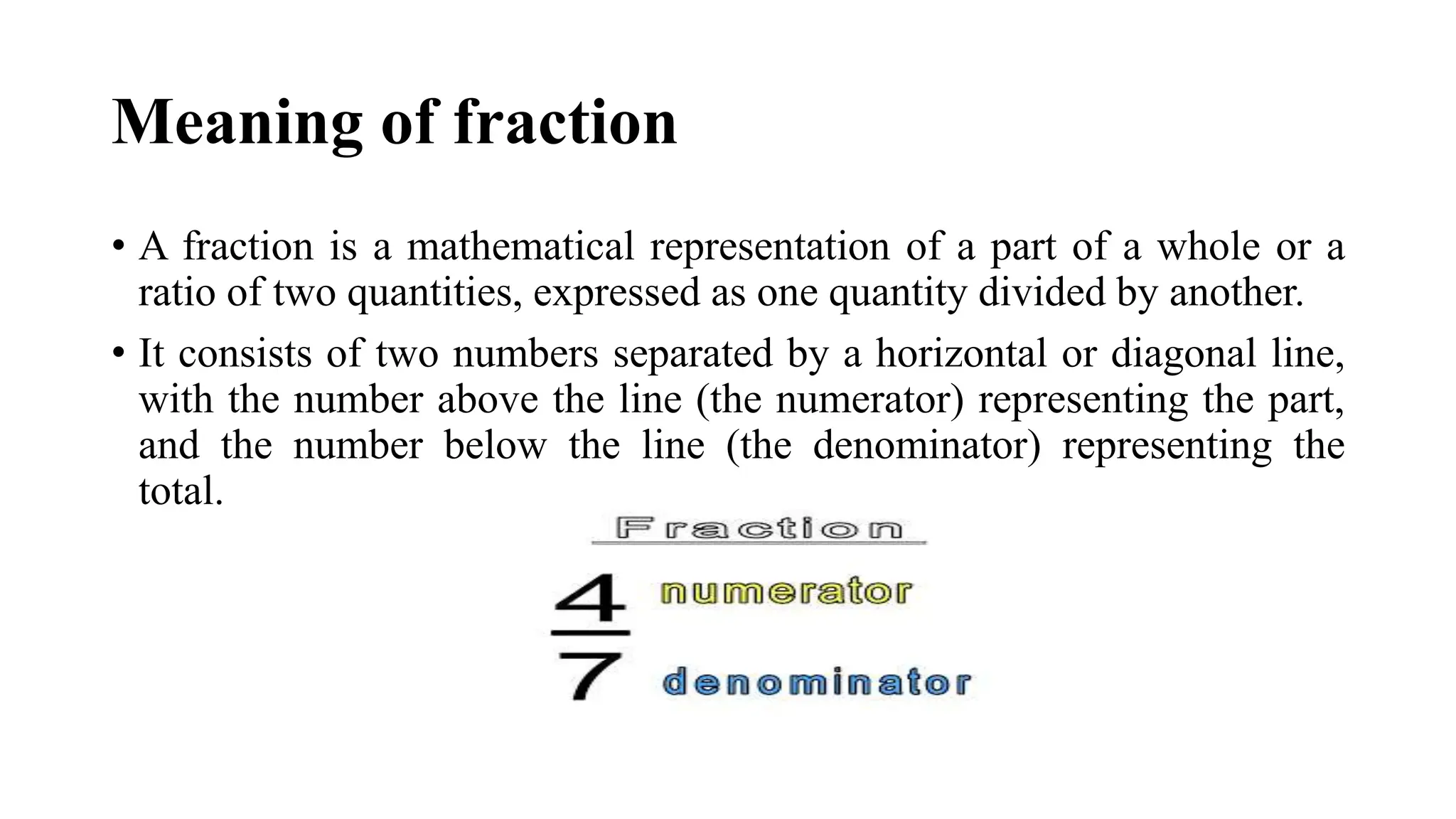 Teaching in Mathematics Developing Fraction Concepts PPT. | PPTX