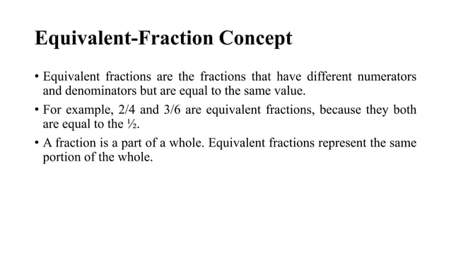 Teaching in Mathematics Developing Fraction Concepts PPT. | PPTX ...