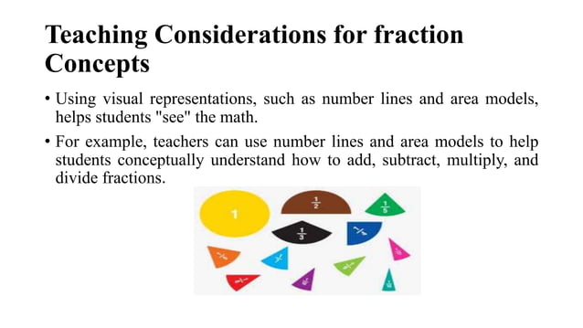 Teaching in Mathematics Developing Fraction Concepts PPT. | PPTX ...