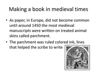 Teaching in medieval times | PPSX