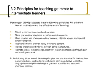 Teaching intermediate learners | PPT