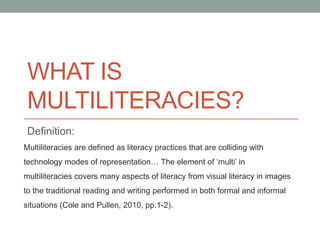 Teaching in the 21st century multimodal | PDF