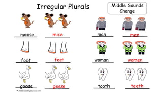 Teaching irregular plurals | PDF