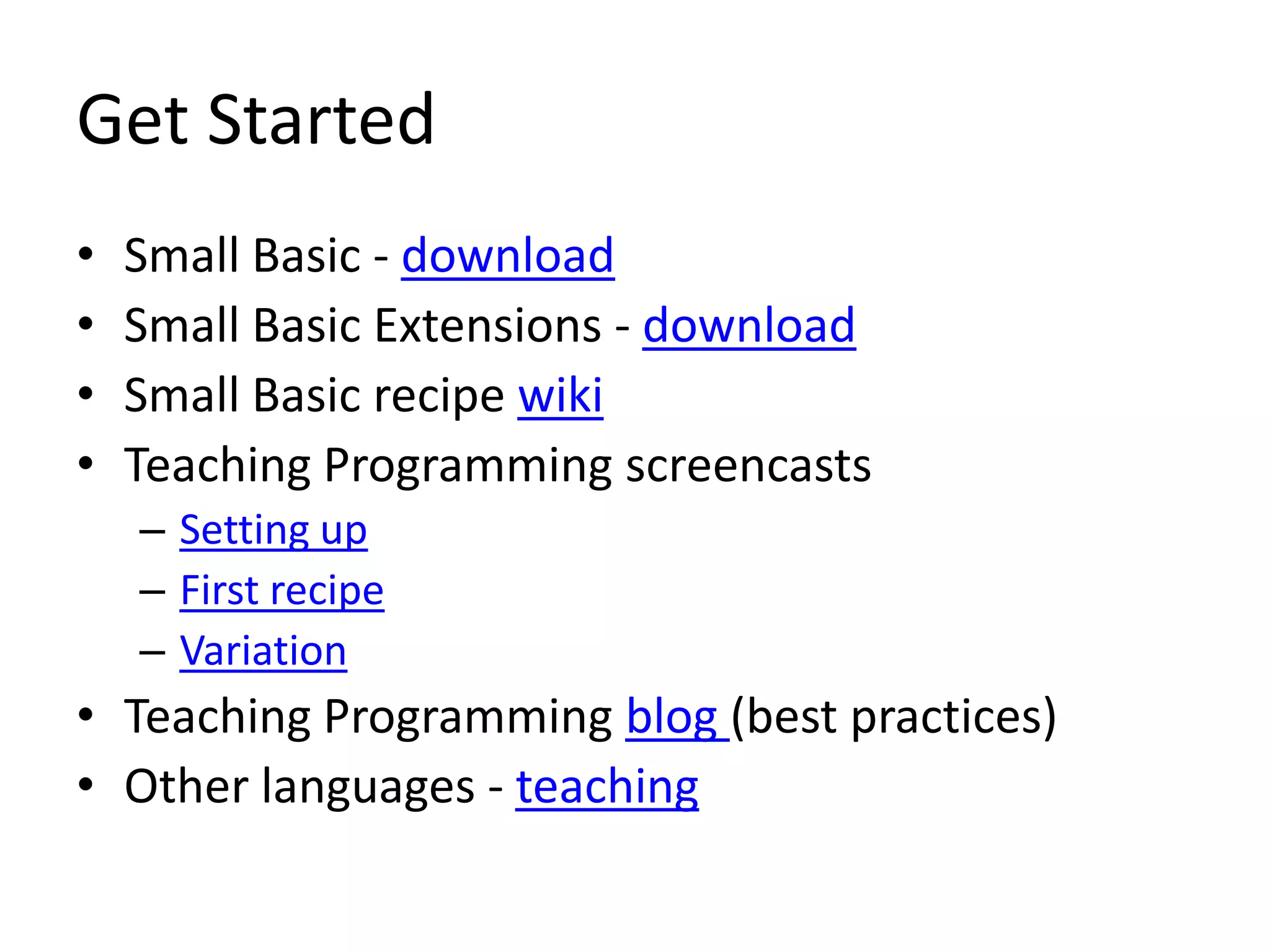 Teaching Kids Programming | PPTX