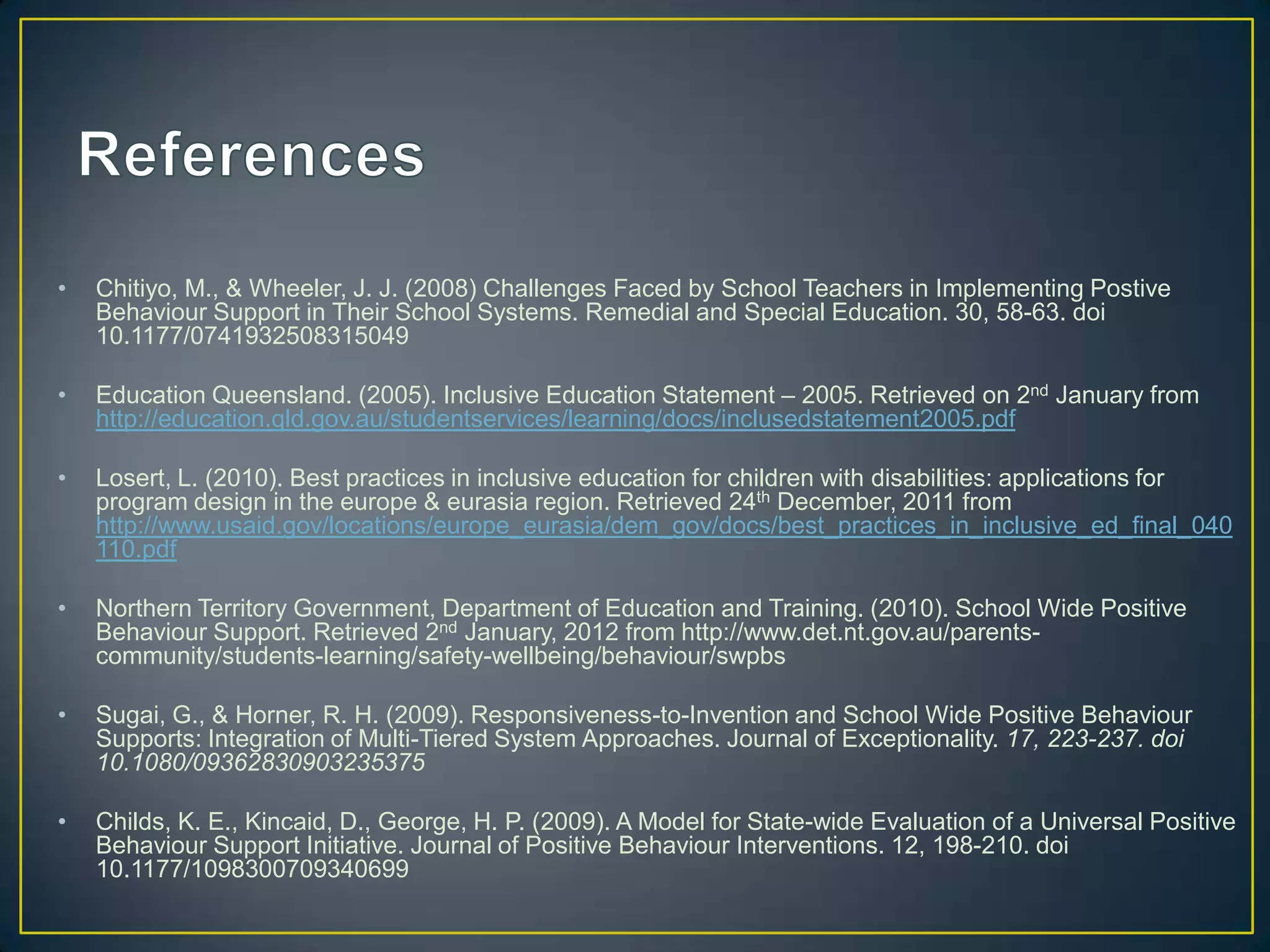 Teaching kids to behave | PPTX