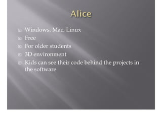 Teaching Kids To Code | PPT