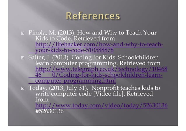 Teaching Kids To Code | PDF