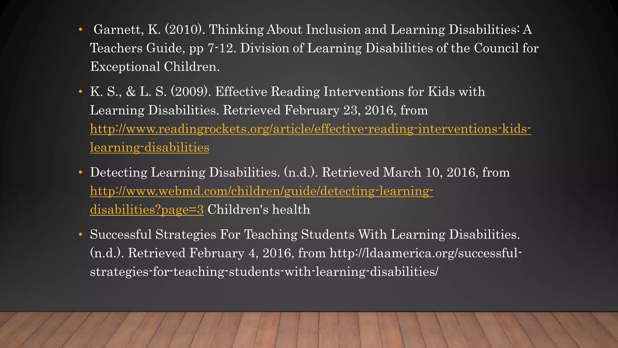Teaching kids with disabilities | PPTX