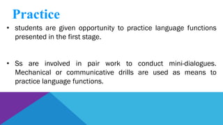 Teaching language functions | PDF