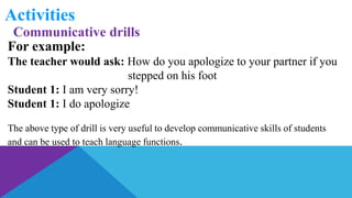 Teaching language functions | PDF