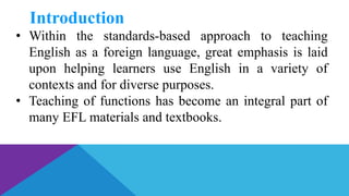 Teaching language functions | PDF