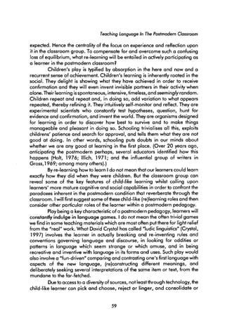 Teaching language in the postmodern classroom | PDF